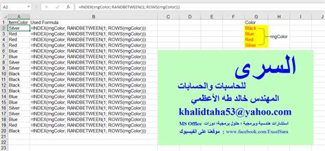 Excel Solutions Using Randbetween And Index Functions To