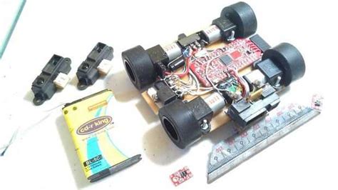 Mi Mini Sumobot 720 Rpm Prototipo Mrk12