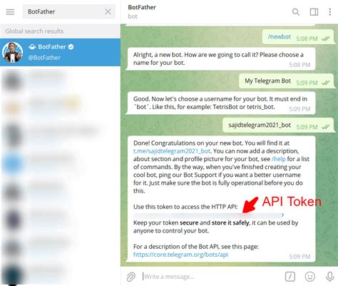 Larachat Articles How To Create A Telegram Bot For Sending Notifications Using Php