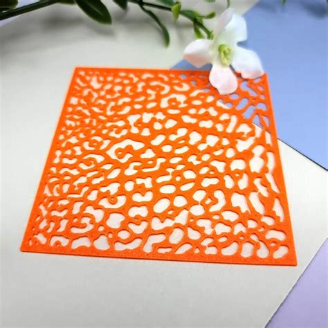 Leopard Stencil Etsy