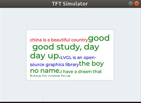 Support Rich Text In LVGL Issue Lvgl Lvgl GitHub