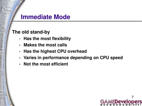 Ppt Opengl Performance Powerpoint Presentation Free Download Id5424304