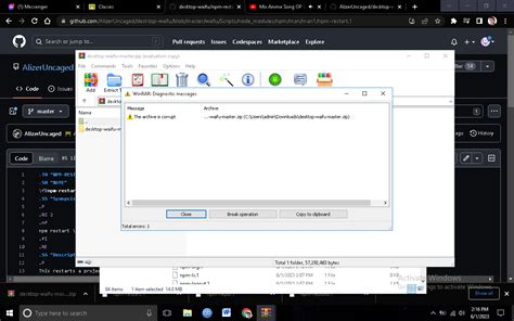 still corrupted · issue 50 · alizeruncaged desktop waifu · github