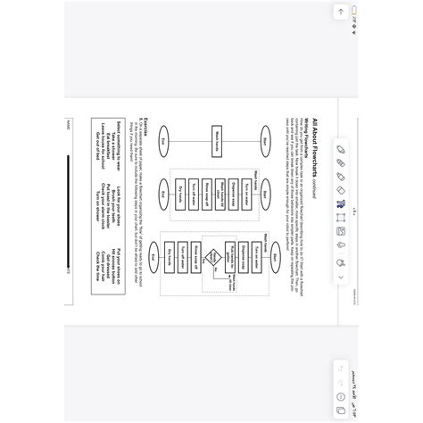 Solved O All About Flowcharts ContinuedWriting Chegg Com