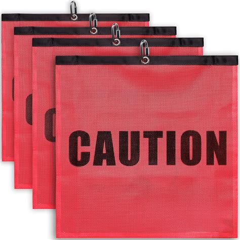 Nacarum Red Safety Flag For Trucks High Visibility