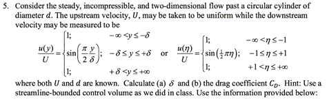 Solved Consider The Steady Incompressible And Chegg