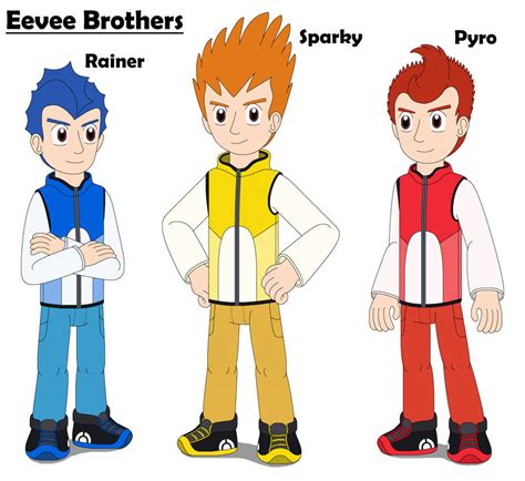The Eevee Brothers By Mcsaurus On Deviantart