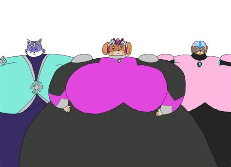 Obese Paw Patrol Girls In Supersuit By Blairscartoons On Deviantart