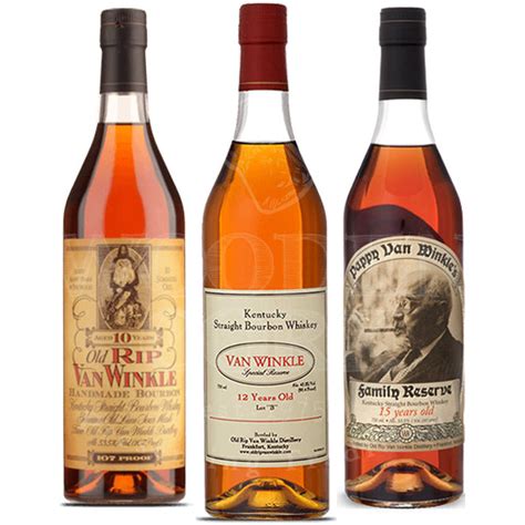 Buy Pappy Van Winkle's 10 Year & 12 Year Lot B & 15 Year Bundle Online - Best Online Price
