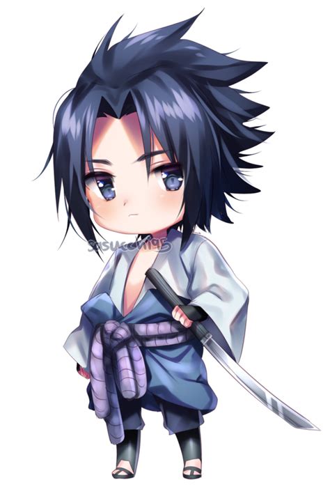 Hinata E Sasuke Chibi