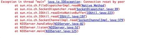 Tcp Broken Pipe Connection Reset By Peer