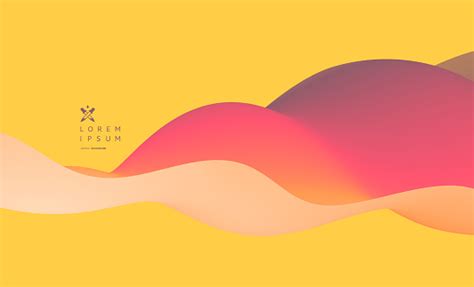 현대적인 그라데이션 색상으로 3d 추상 물결 모양의 배경 모션 음파 배너 전단지 브로셔 소책자 프레젠테이션 또는 웹 사이트 디자인에 대한 벡터 그림입니다 파도에 대한 스톡