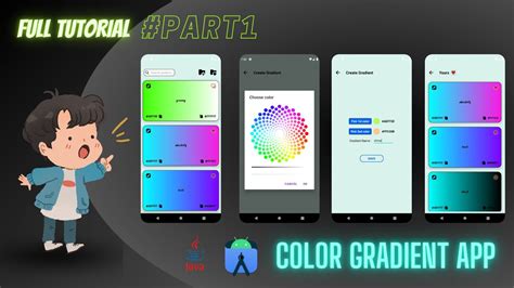 Creating A Color Gradient App Tutorial Gradient Generator Part 1