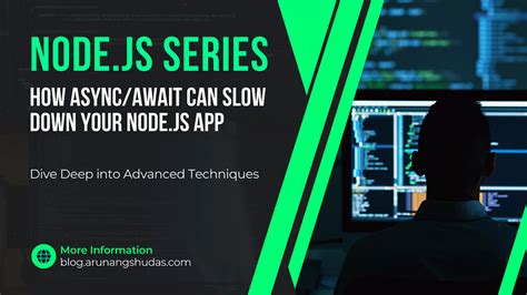 How Asyncawait Can Slow Down Your Nodejs App By Arunangshu Das Medium