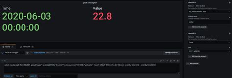 grafana 7 0 x time format overrides not working very sparse grafana