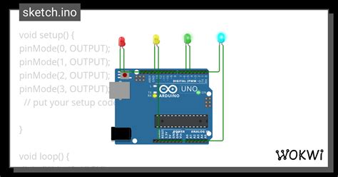 Lampu Kelap Kelip Copy Wokwi Esp32 Stm32 Arduino Simulator