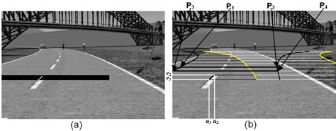 Detection Of An Road Lane Feature By Hough Transform Download