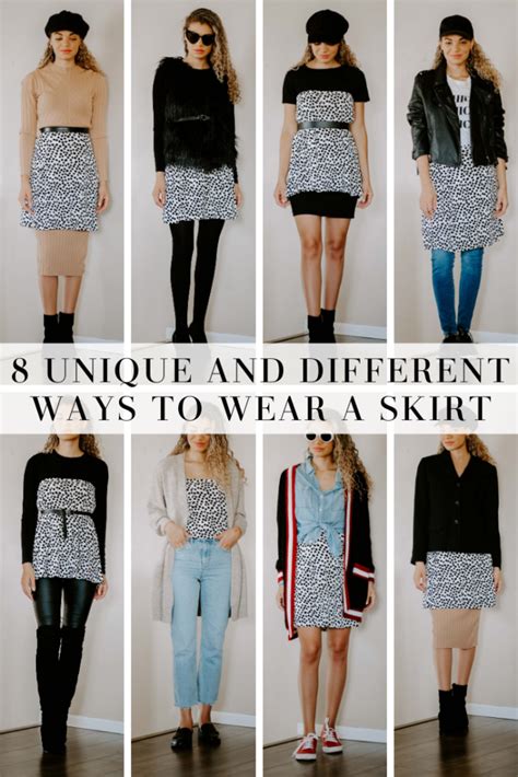 Unique And Different Ways To Wear A Skirt MY CHIC OBSESSION