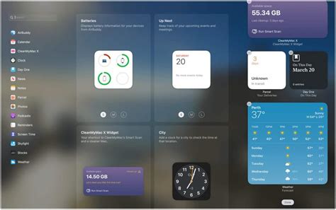 using and organizing notification center on macos big sur