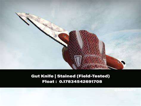 Gut Knife Stained Ft Csgo Skins Knives Video Gaming Gaming