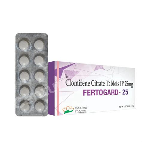 Clomiphene Citrate Tablet Ip 25 Mg Latest Price Manufacturers And Suppliers