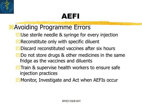 Ppt Adverse Events Following Immunization Aefi Powerpoint Presentation Id 6174875