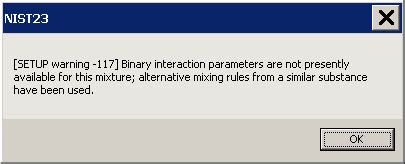 Estimated Mixing Parameters In Refprop Issue 160 Usnistgov REFPROP Issues GitHub