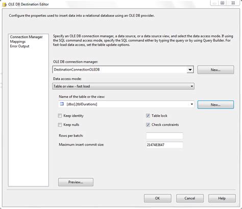 Solved SSIS Data Flow Task Error Experts Exchange