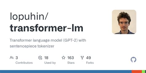 Github Lopuhintransformer Lm Transformer Language Model Gpt 2