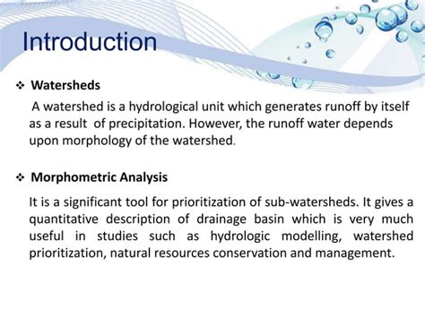 Morphometric Analysis And Prioritization Of Watersheds Of Mahanadi