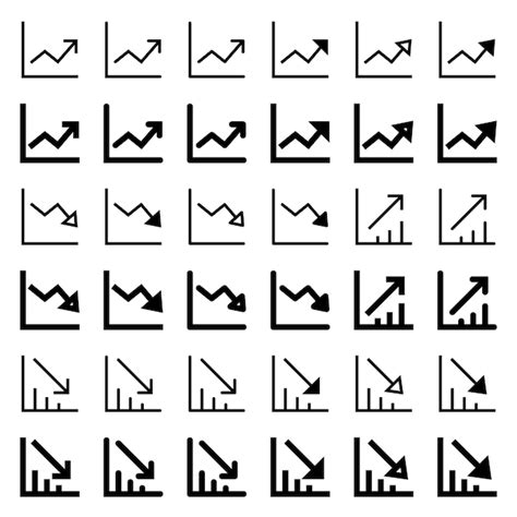 Premium Vector Arrow Icon Related To Chart And Graph