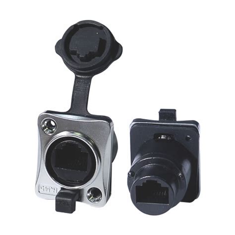 Fy Rj45插座系列 菲亚德 防水连接器 电缆连接器 Usb防水连接器 新能源连接器插头 Led电源连接器 光伏储能连接器