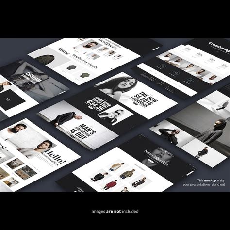 Premium Psd Web Pages Mock Up
