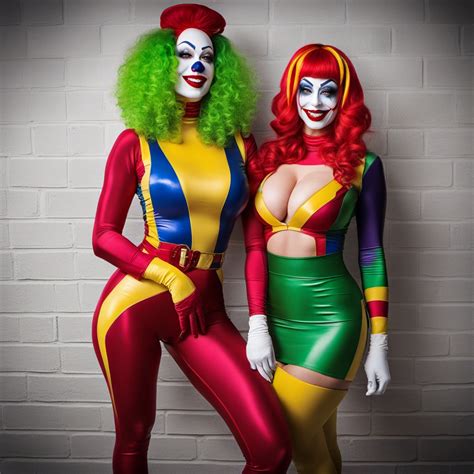 Sexy Clown Duo By Glovefetishdoll On Deviantart
