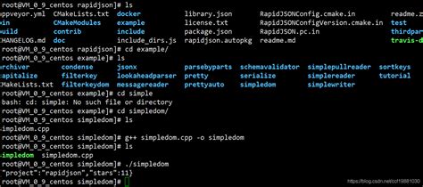 使用rapidjson c 库生成json字符串 rapidjson生成json串 csdn博客