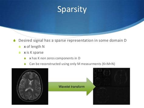 Compressive Sensing Basics Medical Imaging Mri