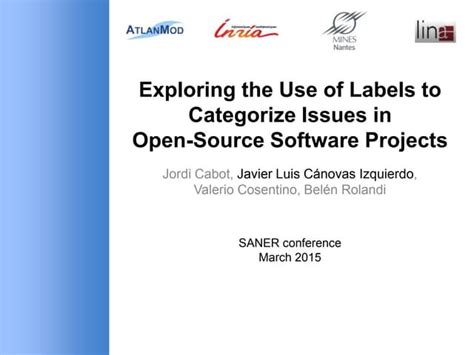 exploring the use of labels to categorize issues in open source
