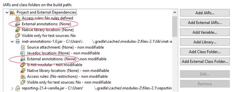 How To Setup Eclipse External Null Annotations Via Gradle Helpdiscuss Gradle Forums
