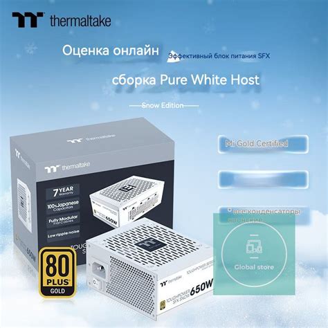 Thermaltake Блок питания компьютера SFX650-Gold, 650 Вт - купить с ...