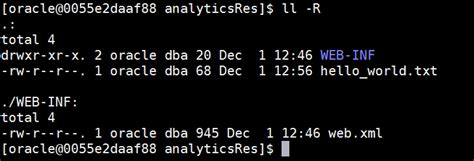 Deploy A Custom Folder In Obiee 12c Server The Old Analyticsres