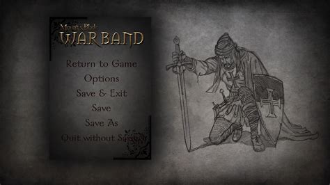 Pause Menu Image Woodhaerst Mod For Mount Blade Warband ModDB