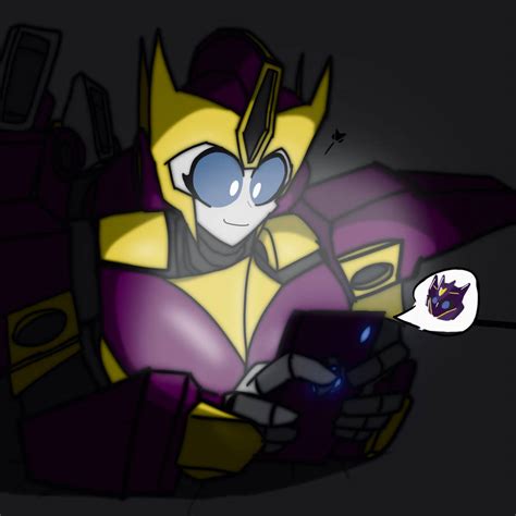 Texting Megatronus By Tonkaosait On Deviantart