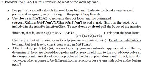 Solved Given The Unity Feedback System Shown In Figure Chegg