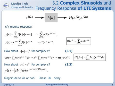 PPT Signals Systems Ch Fourier Transform Of Signals And LTI System PowerPoint Presentation