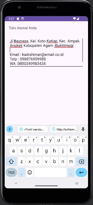 Bagaimana Caram Membuat Form TextArea Di Android STudio