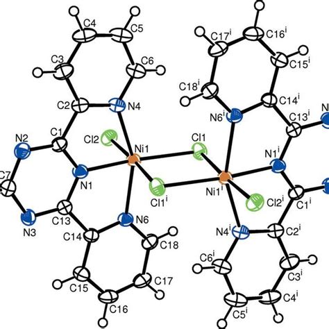 Molecular Structure Of The Title Compound Showing The Atom Labelling