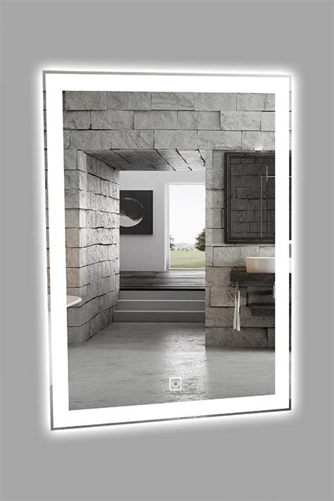 ᐉ Дзеркало Diamond 60x80 см з Led підсвічуванням та сенсорним вимикачем 1111442 • Краща ціна в