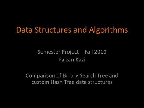 Ppt Data Structures And Algorithms Powerpoint Presentation Free Download Id2595599