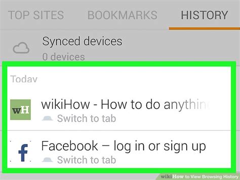 Ways To View Browsing History WikiHow
