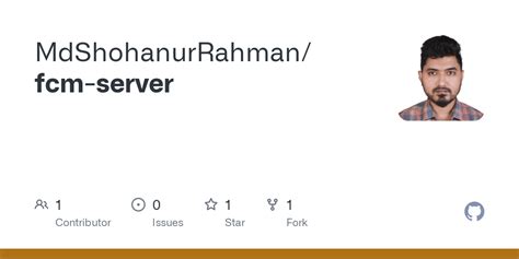 Github Mdshohanurrahmanfcm Server